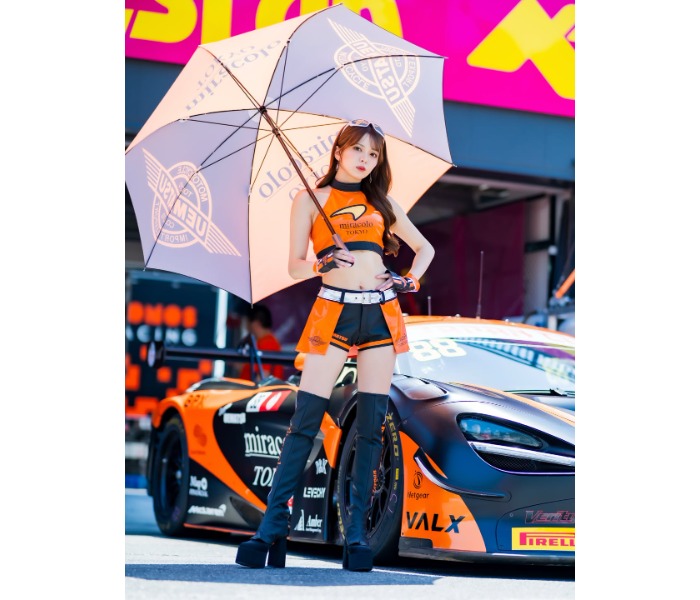 「レースに集中出来ない」立華理莉、メリハリボディで魅せる全身コスチューム！ | WWSチャンネル
